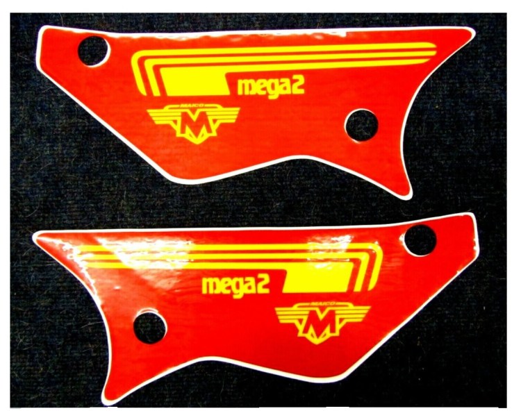 TANK & SIDE PANELS DECALS – Maico MX